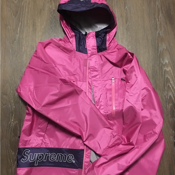 Supreme | Jackets & Coats | Supreme Taped Seam Jacket Ss9pink | Poshmark